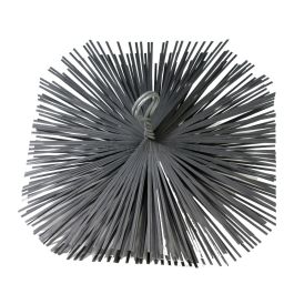 Staalborstel vierkant 20 x 20cm
